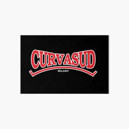 "Curva Sud Milano Logo" Art Board Print by RB1899 | Redbubble