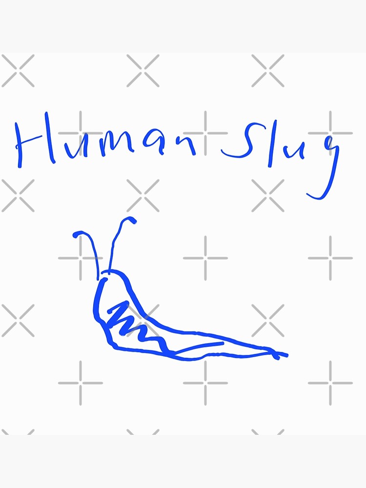 "Human Slug" Sticker for Sale by TheLostScrew | Redbubble