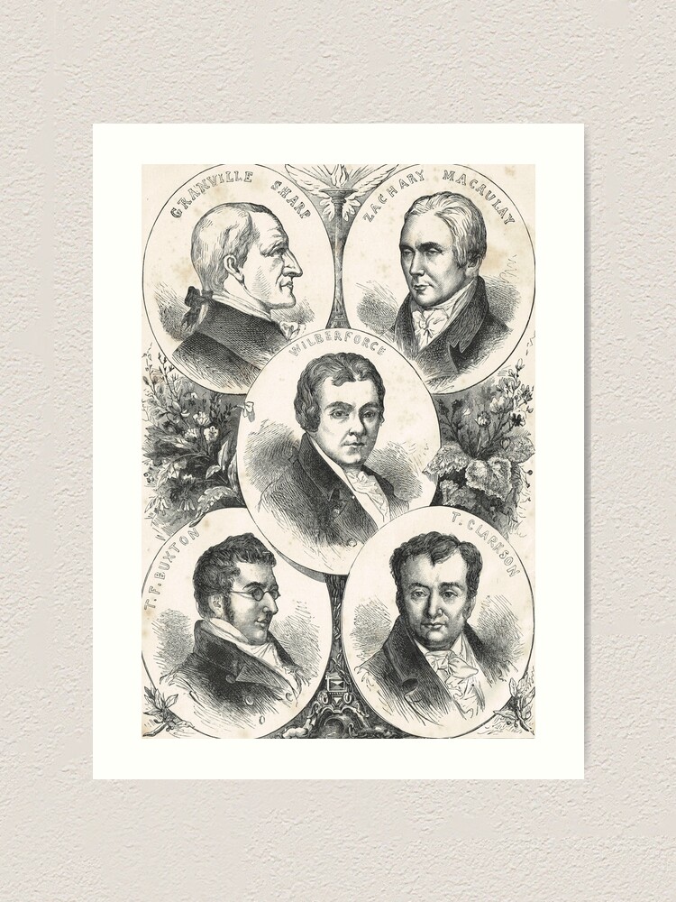 "Heroes of the Slave trade abolition movement" Art Print by ...