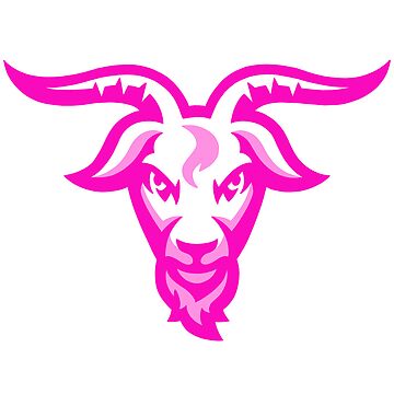 "WPI Pink Goat Logo" Sticker for Sale by cs332 | Redbubble