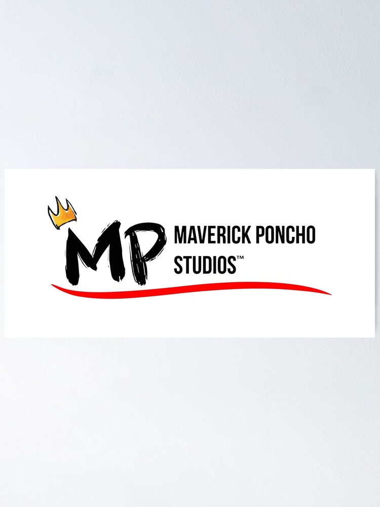 "MP Studios Official Logo" Poster for Sale by MaverickPoncho | Redbubble