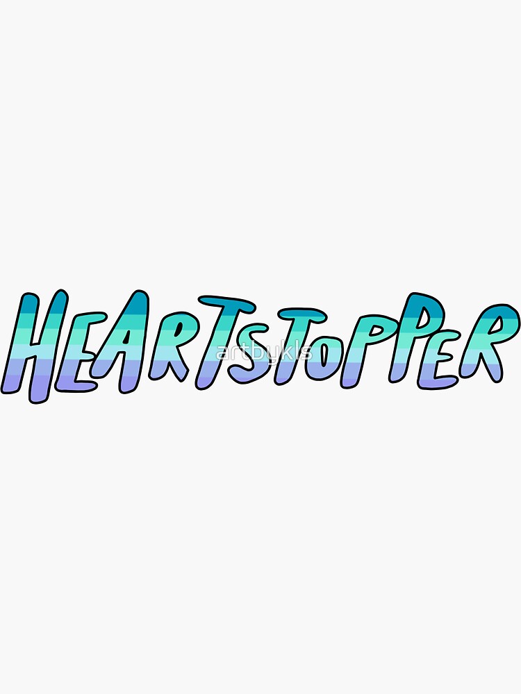 "heartstopper neptunic flag" Sticker by artbykls | Redbubble