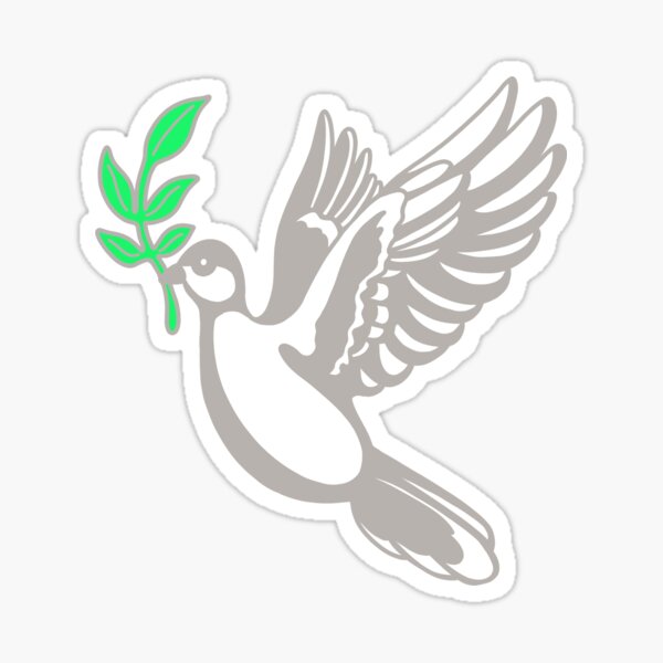 "Dove" Sticker by nerdpins | Redbubble
