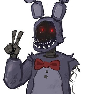 "withered bonnie" Sticker for Sale by archooopy | Redbubble