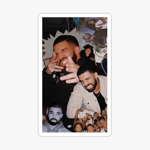 "drake" Sticker by denisz11 | Redbubble