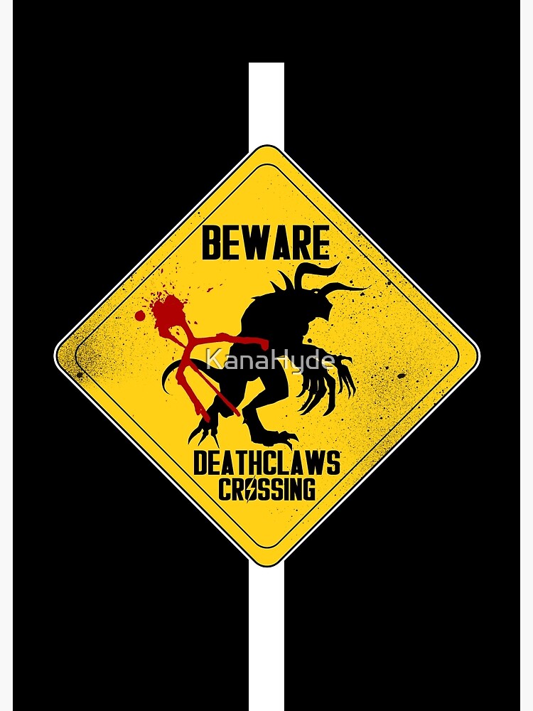 "Deathclaws" Poster by KanaHyde | Redbubble