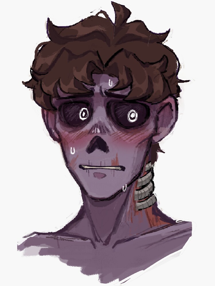 "michael blush" Sticker for Sale by archooopy | Redbubble