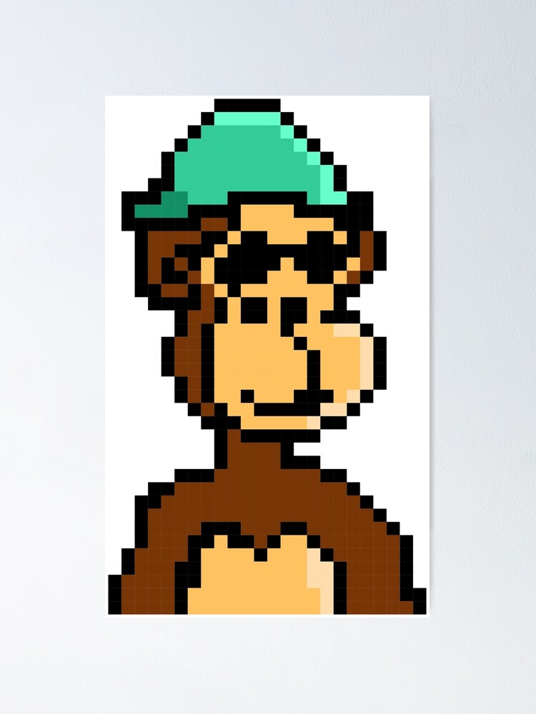 "MONKEY NFT,BORED APE" Poster for Sale by luffy-store | Redbubble