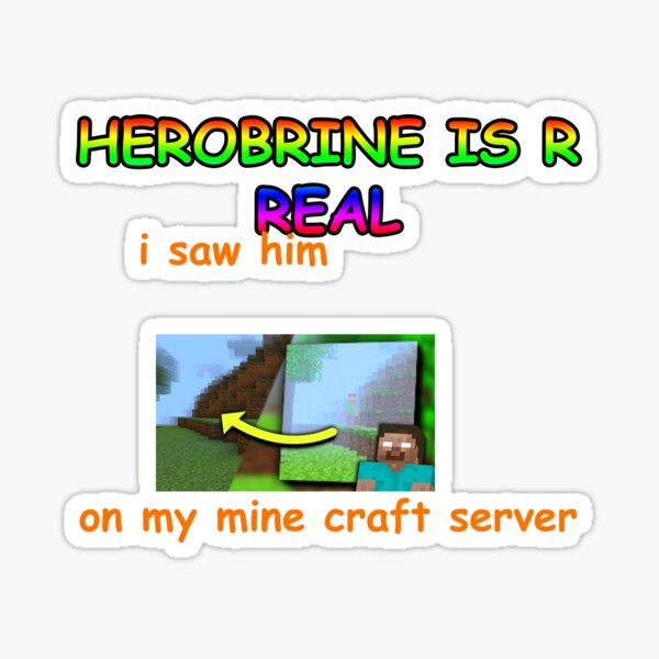 Herobrine Merch & Gifts for Sale | Redbubble