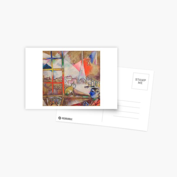 "Marc Chagall, 1913, Paris par la fenêtre (Paris Through the Window ...