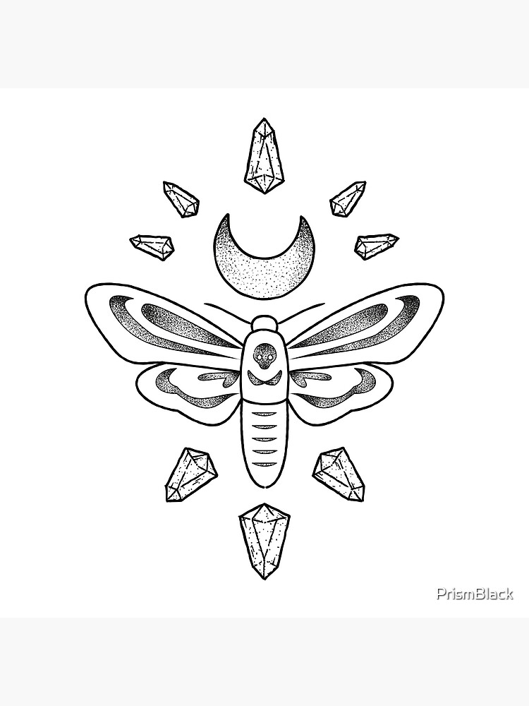 "Death moth" Poster for Sale by PrismBlack | Redbubble