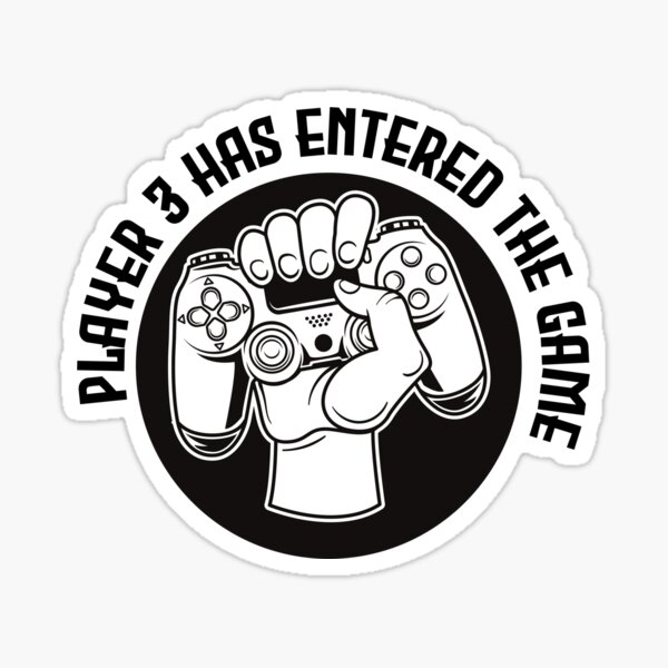 "Player 3 has entered the game | Perfect Gif" Sticker by artil12 ...