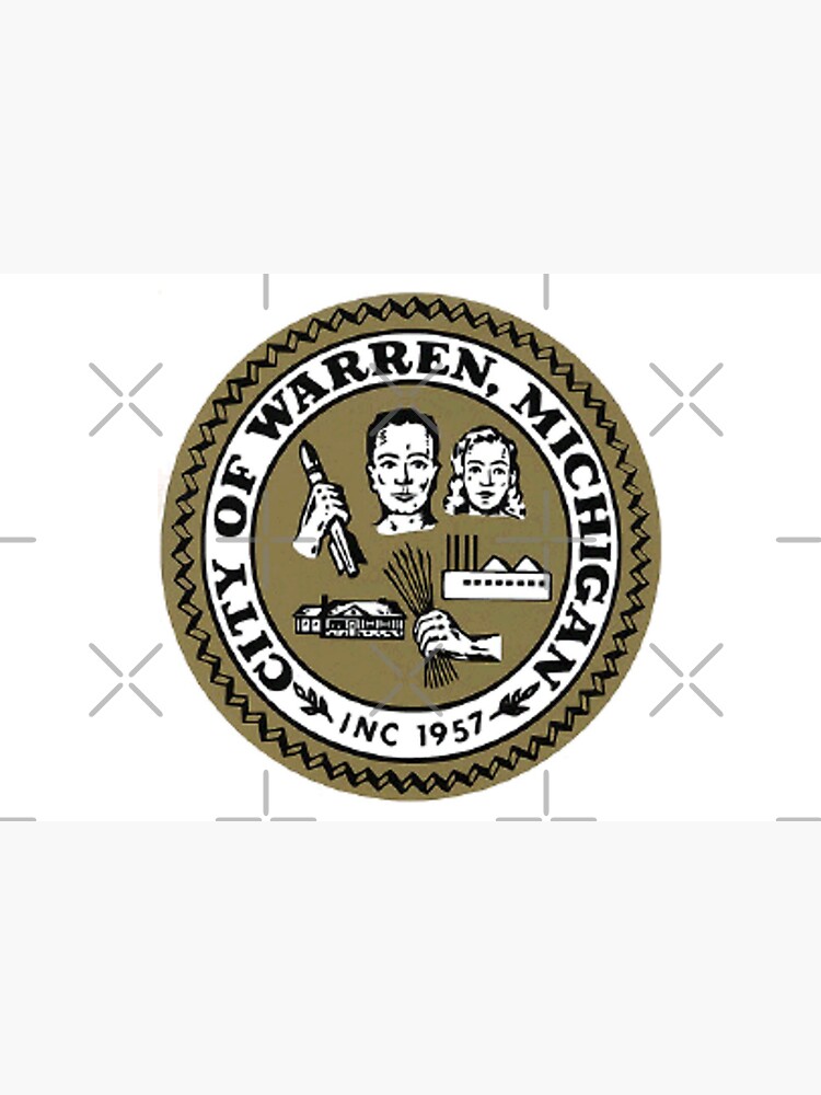 "Flag of Warren, Michigan USA" Sticker by mo91 | Redbubble