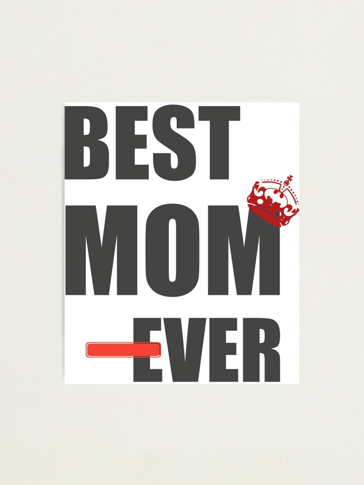 "Bestes Mama-Geschenk aller Zeiten w93" Fotodruck von lTheGiftAvenue ...