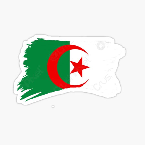 "algeria country flag" Sticker by MIOxo | Redbubble