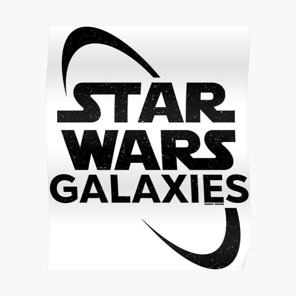 "SWG (Black)" Poster for Sale by Ironickdesigns | Redbubble