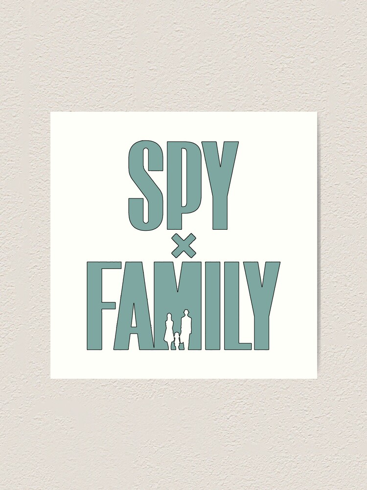 "Spy x Family Logo" Art Print for Sale by Rhi-Cherry | Redbubble