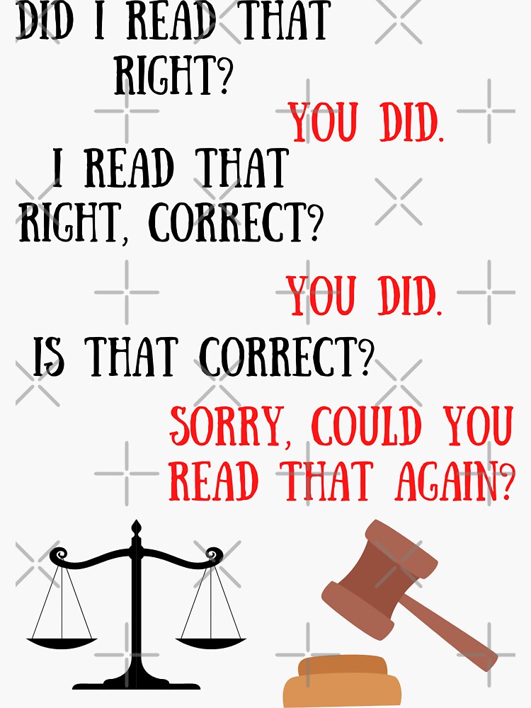 "Did I Read That Right? Justice for Johnny Depp" Sticker for Sale by ...