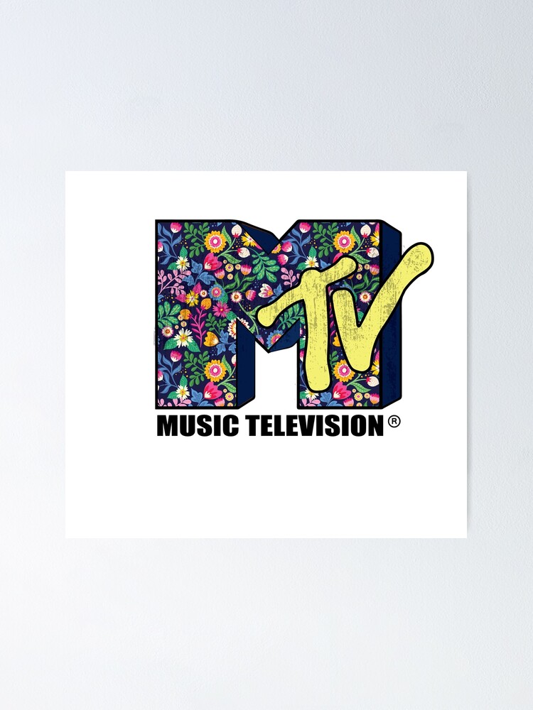 "Mtv Vintage logo " Poster for Sale by Jofactory | Redbubble