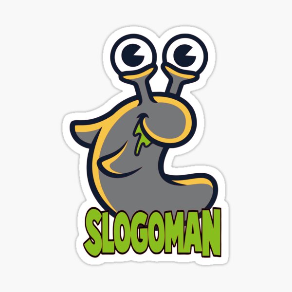 "SLOGOMAN SLOGO FUNNY GIFTS BIRTHDAY slogCOOLS" Sticker for Sale by ...