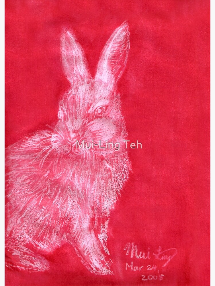 "White Rabbit (Monochromatic Hue Series)" Photographic Print for Sale ...