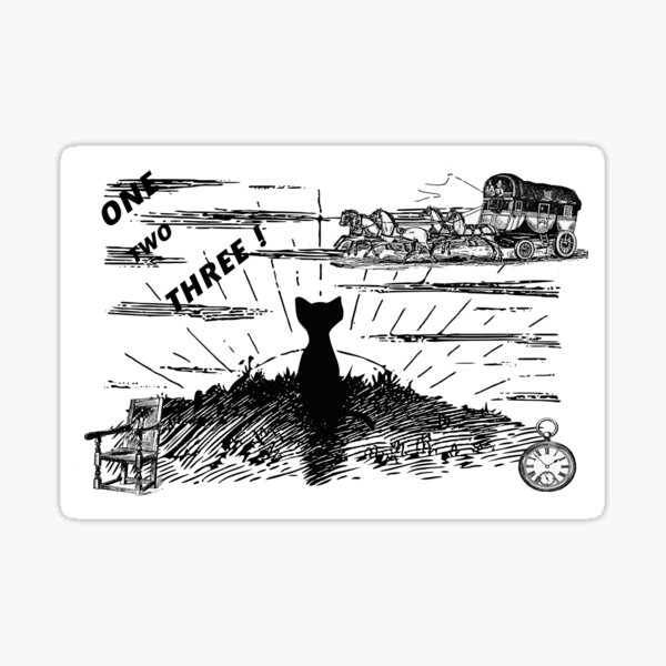 "ONE TWO THREE !" Sticker by KeMaaa | Redbubble