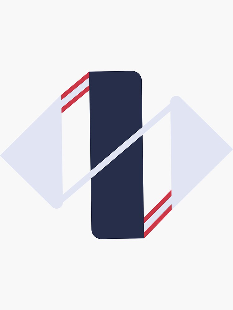 "cool simple logo" Sticker for Sale by keemo1998 | Redbubble