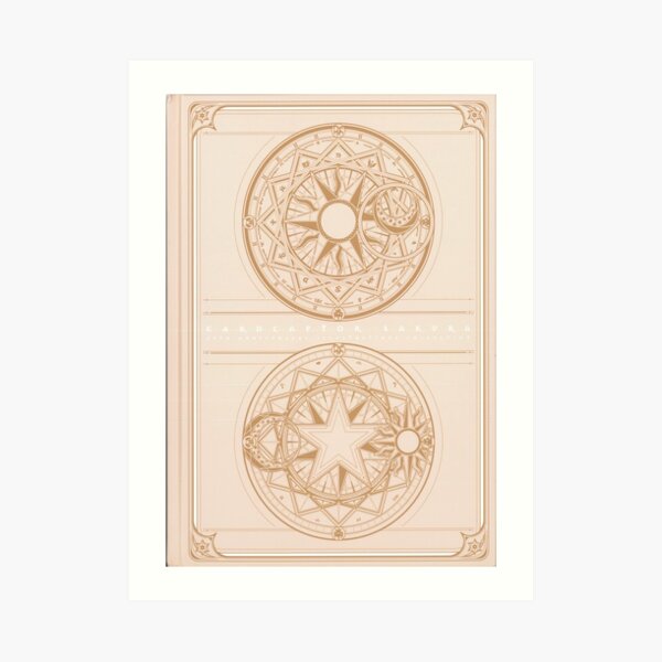 " Card Captor Sakura Sakura Card Magic Symbol" Art Print for Sale by ...