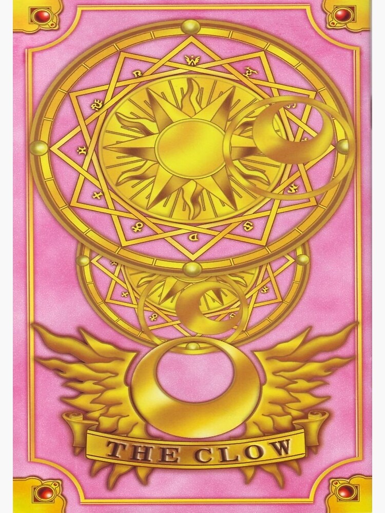 "Cardcaptor Sakura Clow Cards Book" Poster for Sale by Bunniesowo ...