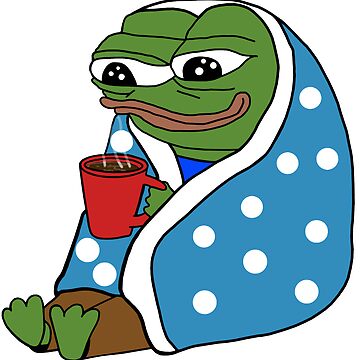 "Coffee Peepo" Greeting Card for Sale by moonman1232141 | Redbubble