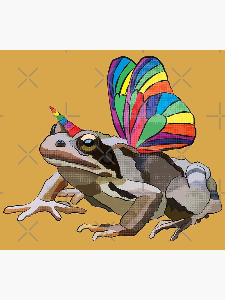 "Frogicorn / Unitoad (Frog / Toad Unicorn Hybrid) #marchmemes" Poster ...