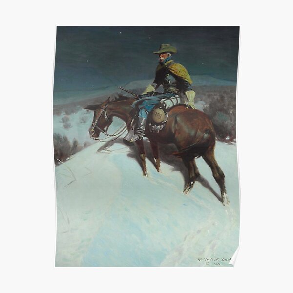 "The Vidette, Custer Trooper | William Herbert Dunton | 1914 Wild West ...