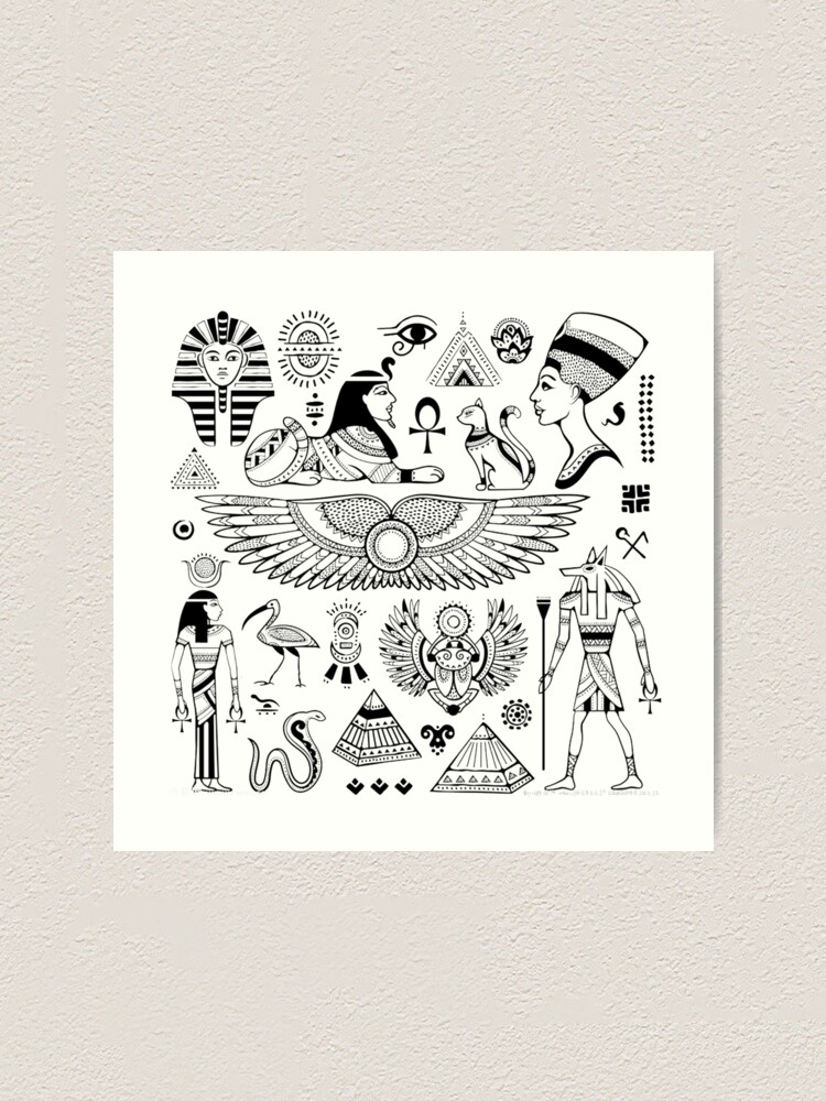 "Egyptian God's,Isis, Horus ,Papyrus, pyramids, sphinx Pharaoh Mummy ...