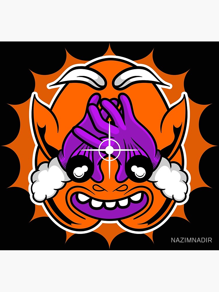 Póster «El super huevo, huevo, lindo, divertido, dibujos animados ...