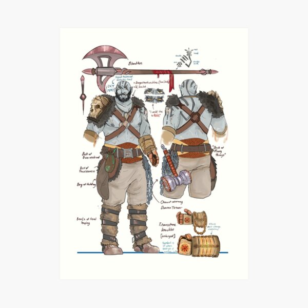 "Character: Grog" Art Print by drunkenPilot | Redbubble