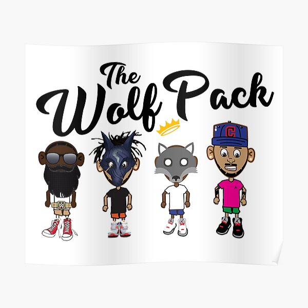 "The Wolf Pack" Poster for Sale by BlankCanvasCLE | Redbubble
