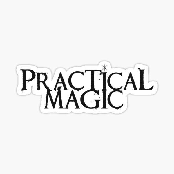"Practical Magic" Sticker for Sale by Sago-Design | Redbubble