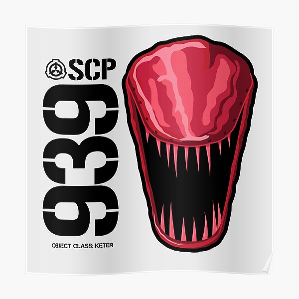 "SCP-939 With Many Voices SCP Foundation" Poster for Sale by ...