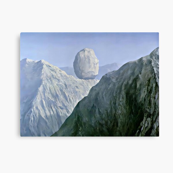 "Rene Magritte - The Glass Key" Canvas Print by Lolc | Redbubble