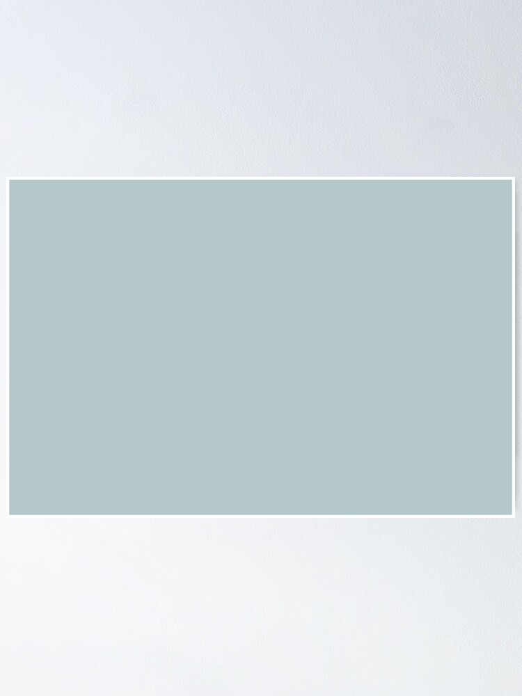 "Medium Caribbean Aqua Blue Solid Color PPG Misty Surf PPG1034-4 - All ...