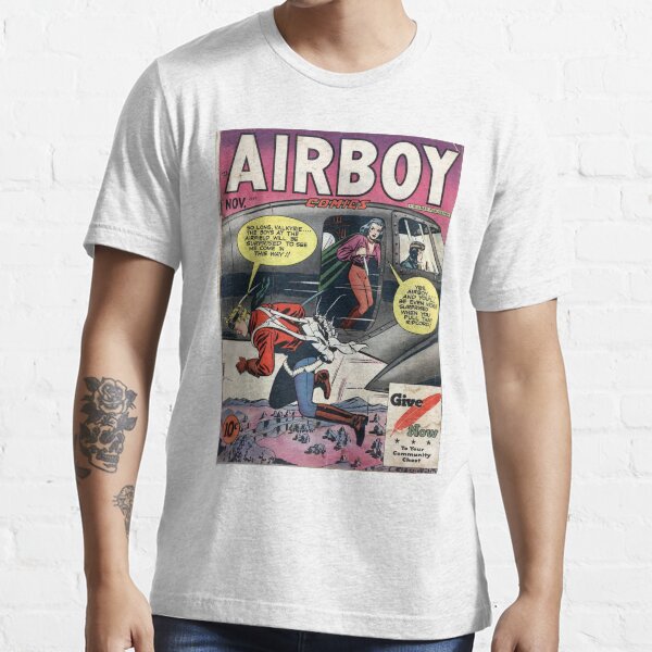 "Airboy - Vintage Comic Book Collection " T-shirt for Sale by ...