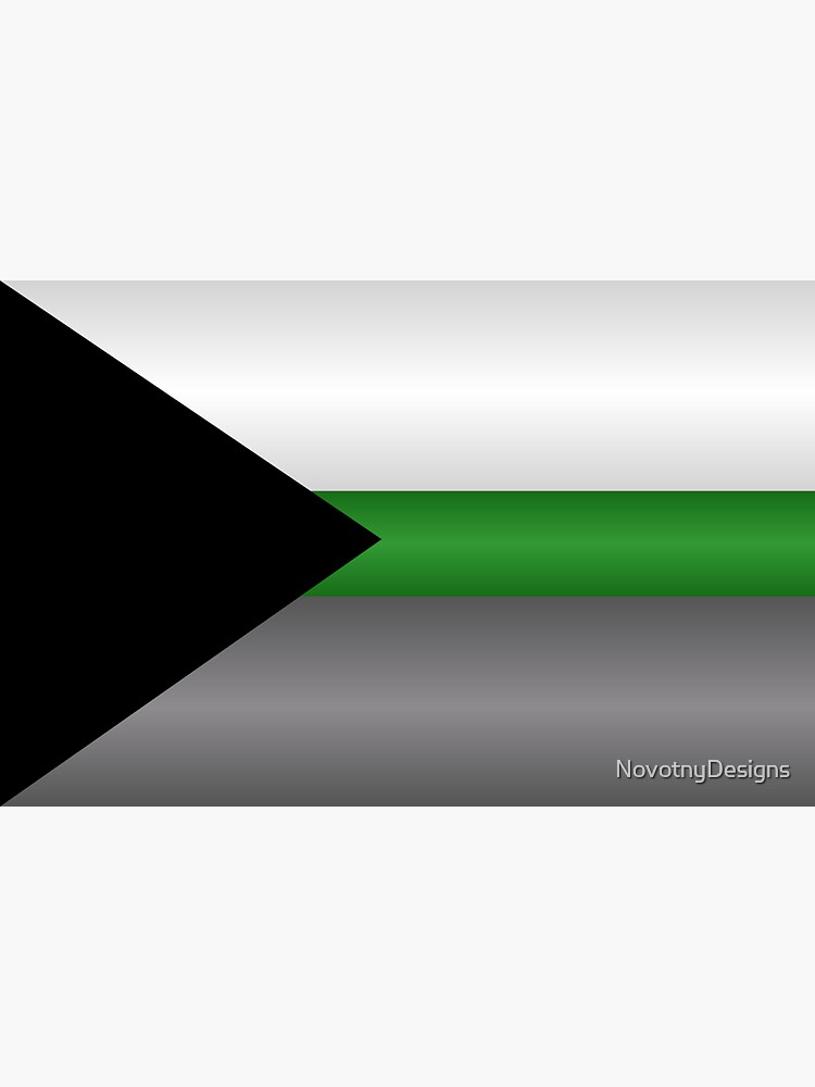 "Demiromantic Pride Flag" Sticker by NovotnyDesigns | Redbubble