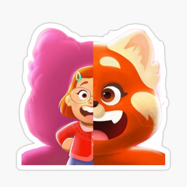 "Turning Red " Sticker for Sale by ALAnimes | Redbubble