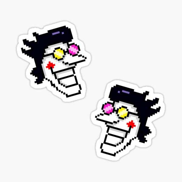 "spamton, spamton" Sticker by Vhadoz | Redbubble