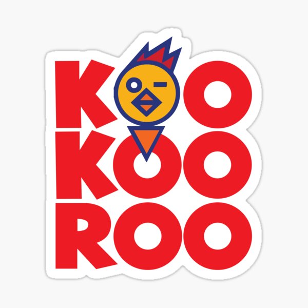 "Koo Koo Roo - Defunct Chicken Restaurant" Sticker by Past-Imperfect ...