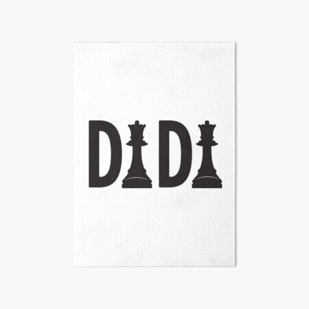 "Fathers Day Dada 1st Fathers Day Funny Chess Dad" Art Board Print by ...