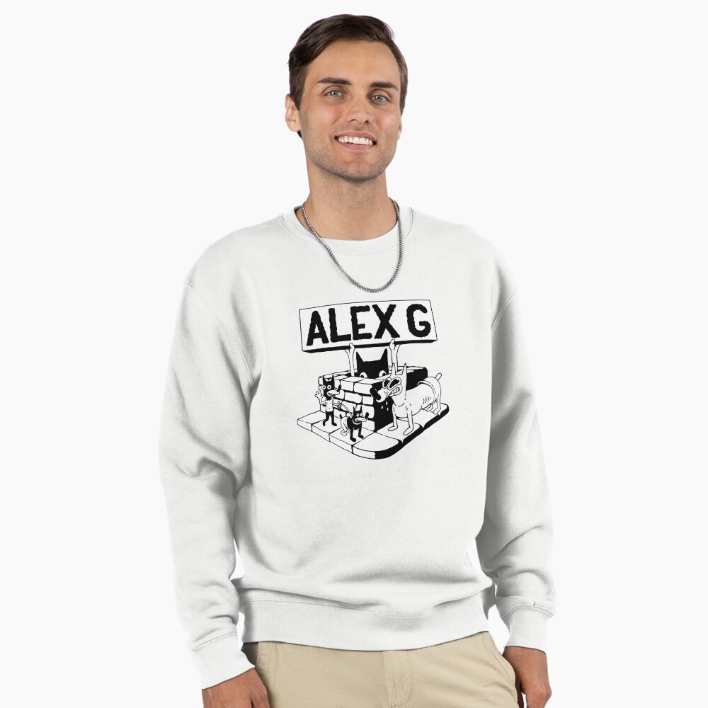"(Sandy) Alex G Design" Sticker for Sale by MBREED | Redbubble