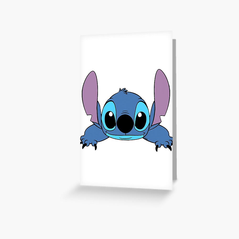 "lilo and stitch stitch head" Greeting Card by JakeGoodwin | Redbubble