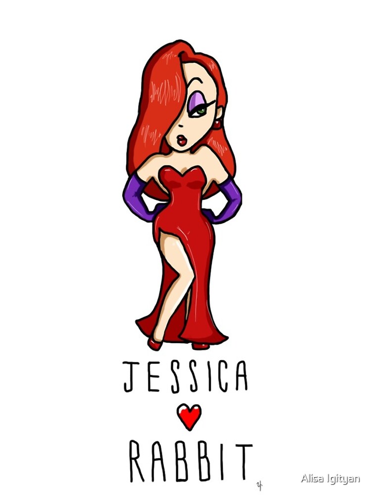 "Jessica Rabbit" iPhone Case for Sale by Pinoko | Redbubble