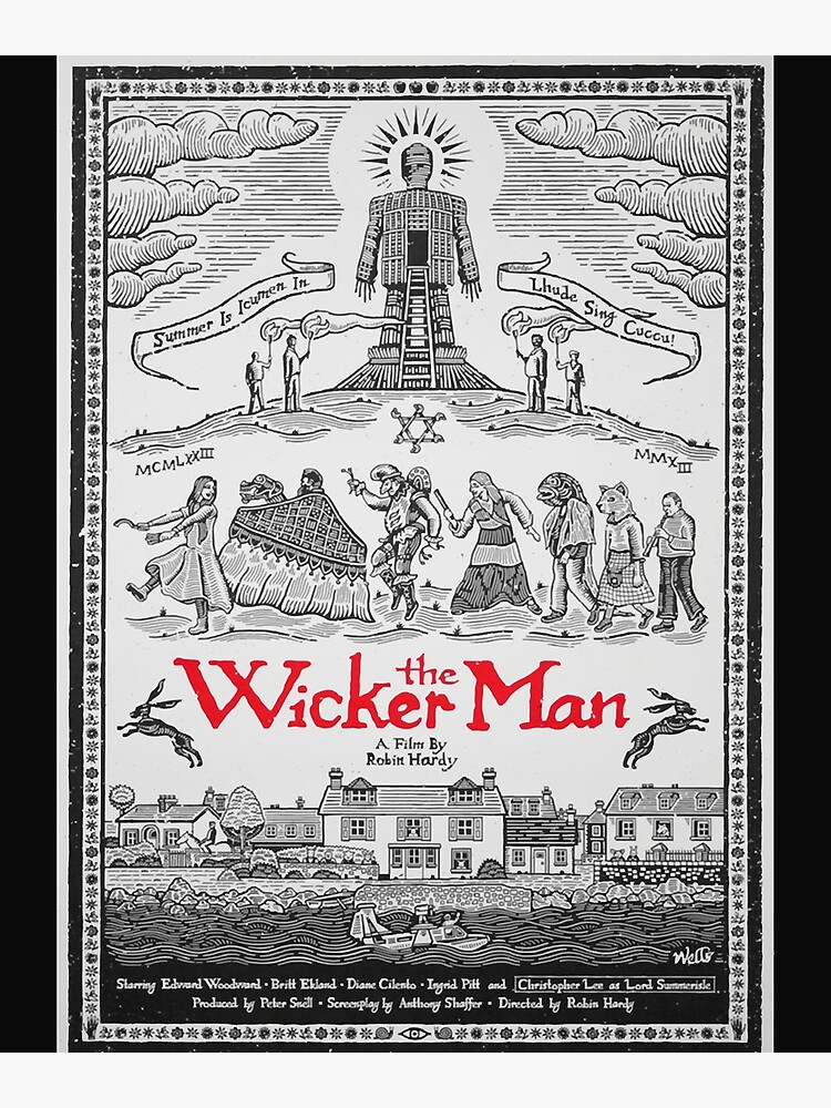 "The wicker man movie poster" Poster for Sale by Sheilliford | Redbubble